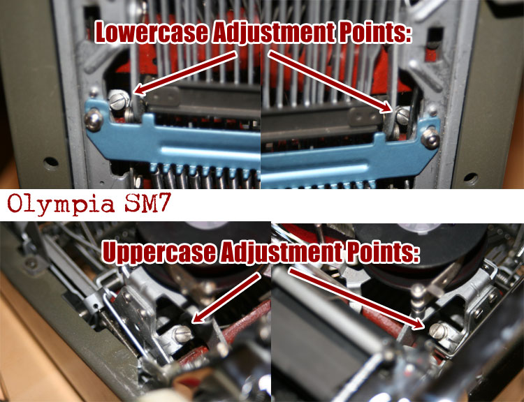 Typewriter Repair 101: Adjusting Vertical Typeface Alignment (Carriage ...