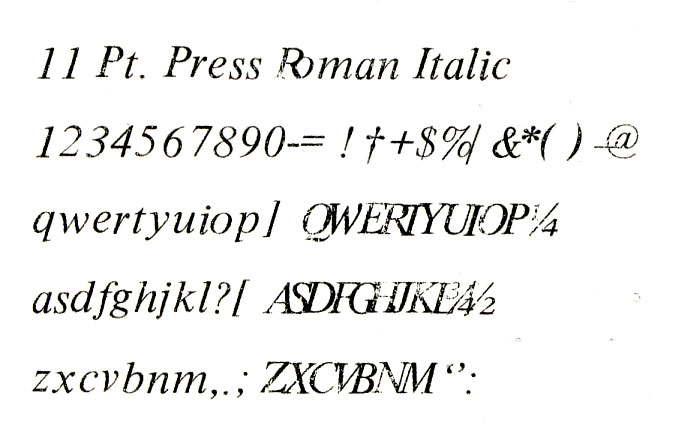 typesample – To Type, Shoot Straight, and Speak the Truth…