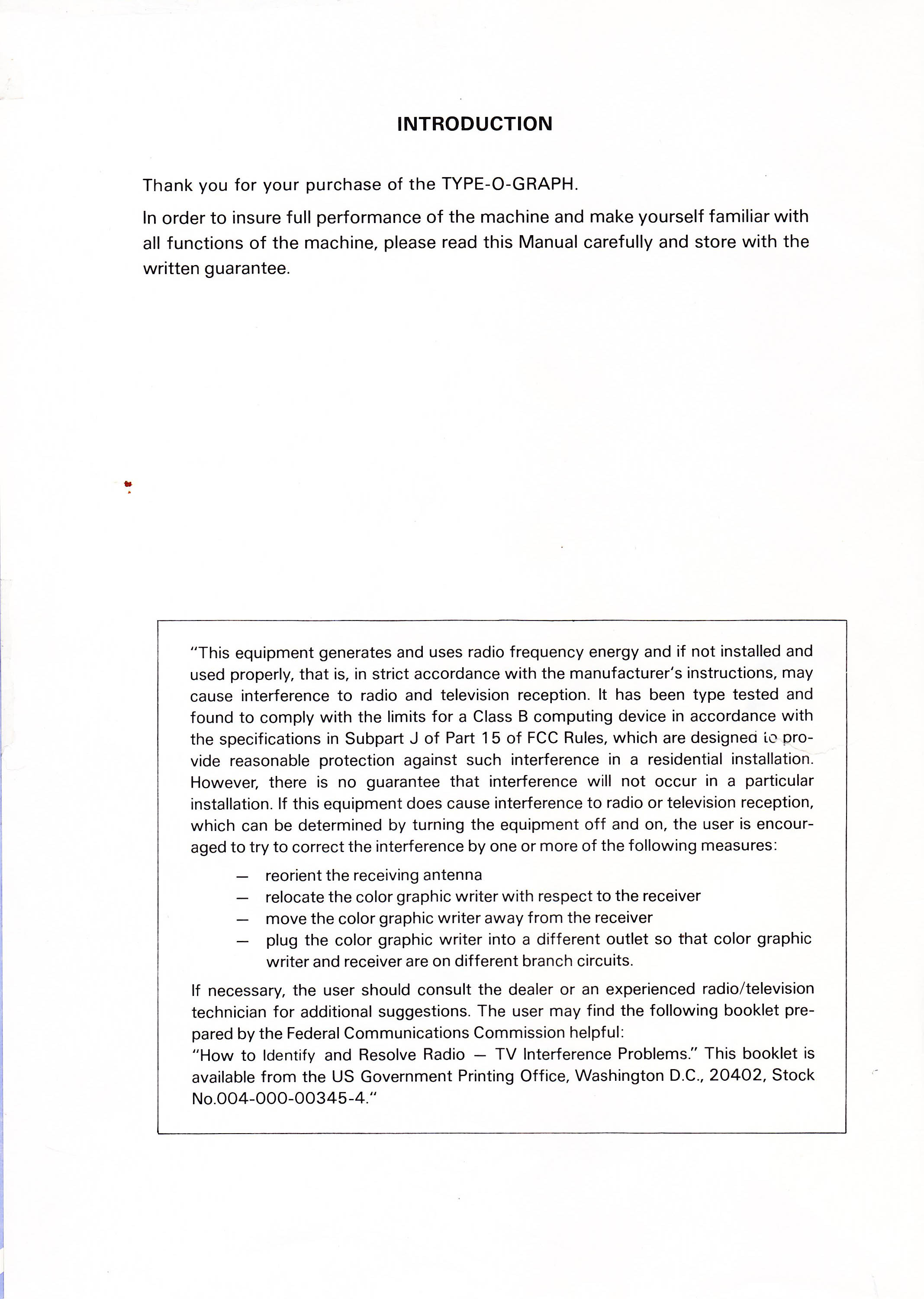 The Handwriting, Drawing Typewriter: Brother Type-O-Graph BP-30, with ...