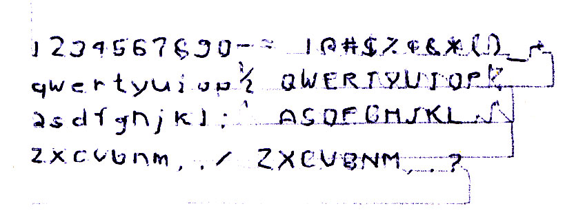 The Handwriting, Drawing Typewriter: Brother Type-O-Graph BP-30, with ...