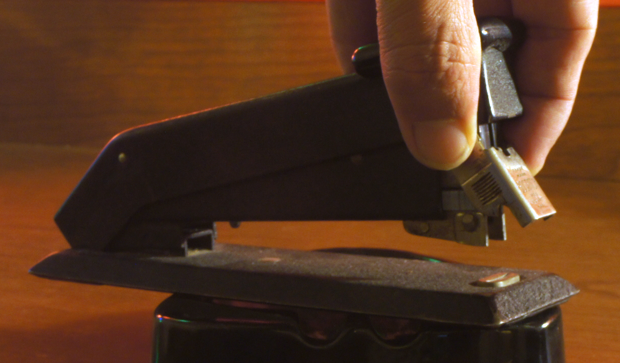 Stapler of the Week: 1936 Bostitch B5 – To Type, Shoot Straight, and ...